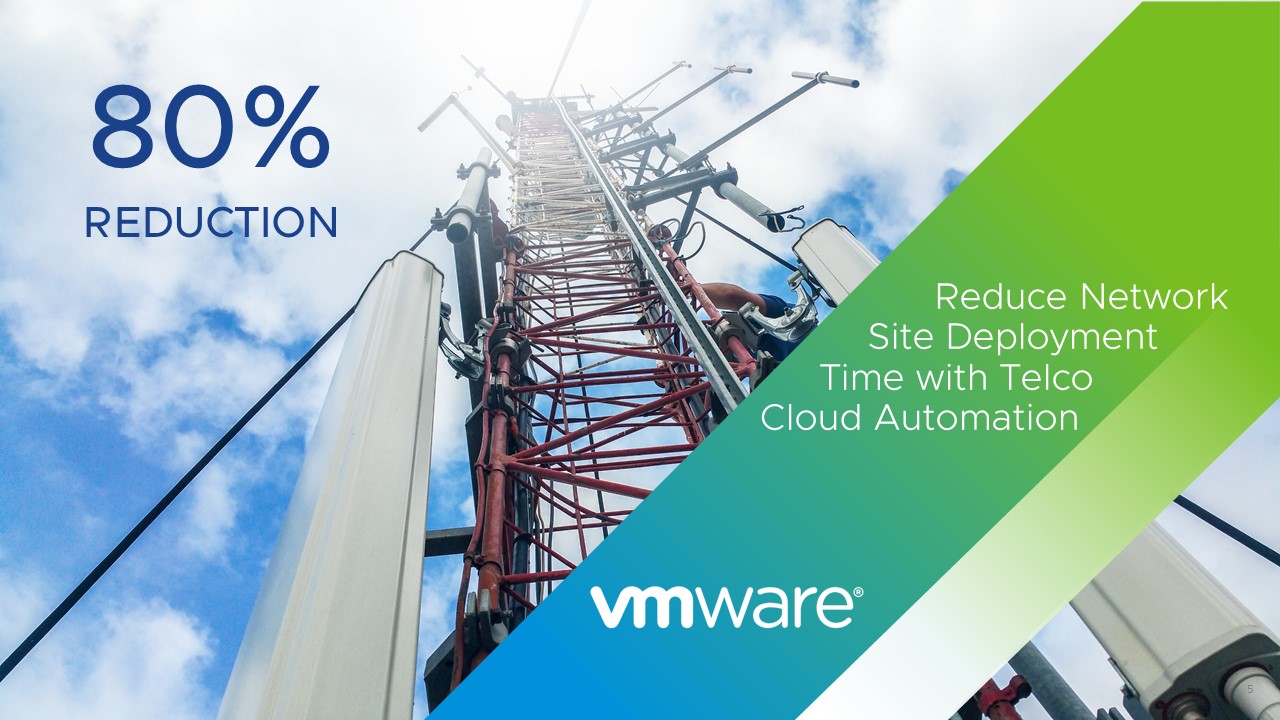 VMware Telco Cloud’s Infrastructure Automation: Scale to 5G Efficiently ...