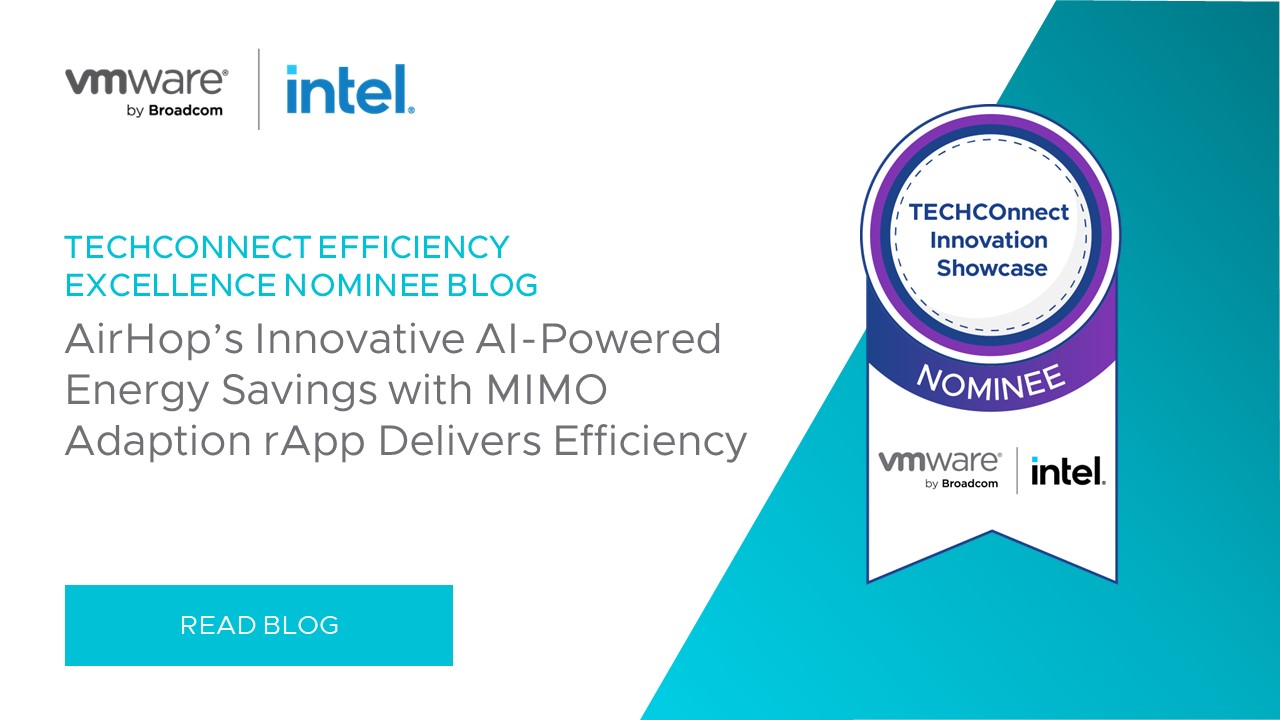AirHop’s innovative AI-Powered Energy Savings with MIMO Adaption rApp ...