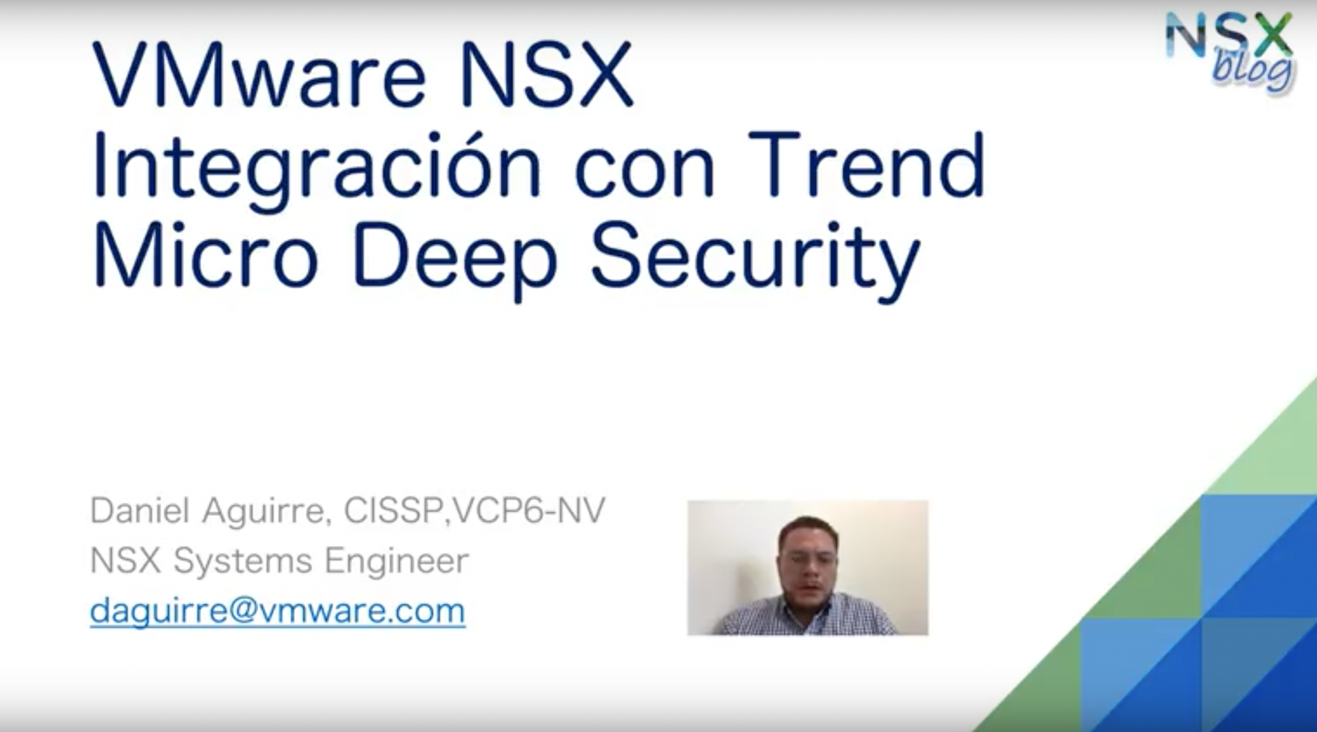 VMware NSX Integración con Trend Micro Deep Security. - Blog VMware Latinoamérica
