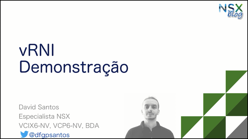 vRNI - Demonstração - Blog VMware Brasil