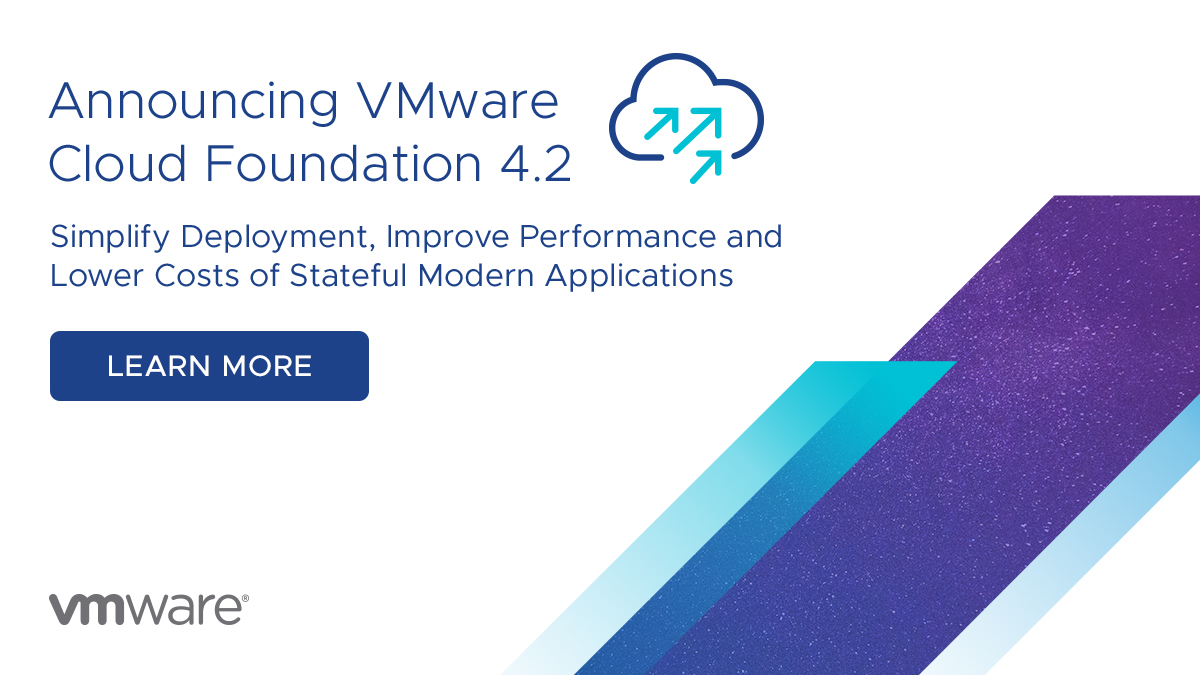 Announcing VMware Cloud Foundation 4.2 | VMware