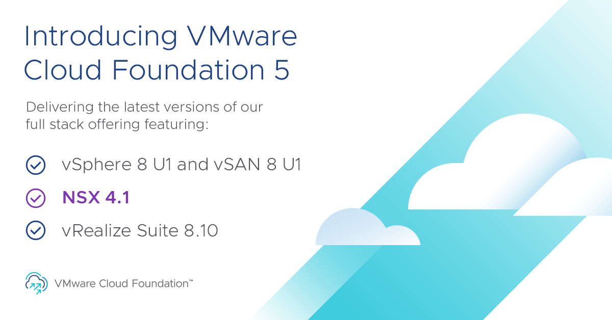 What’s New with NSX in VMware Cloud Foundation 5.0