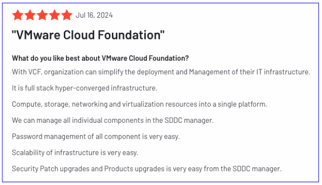 VMware Cloud Foundation Named G2 Leader in the "Infrastructure as a ...