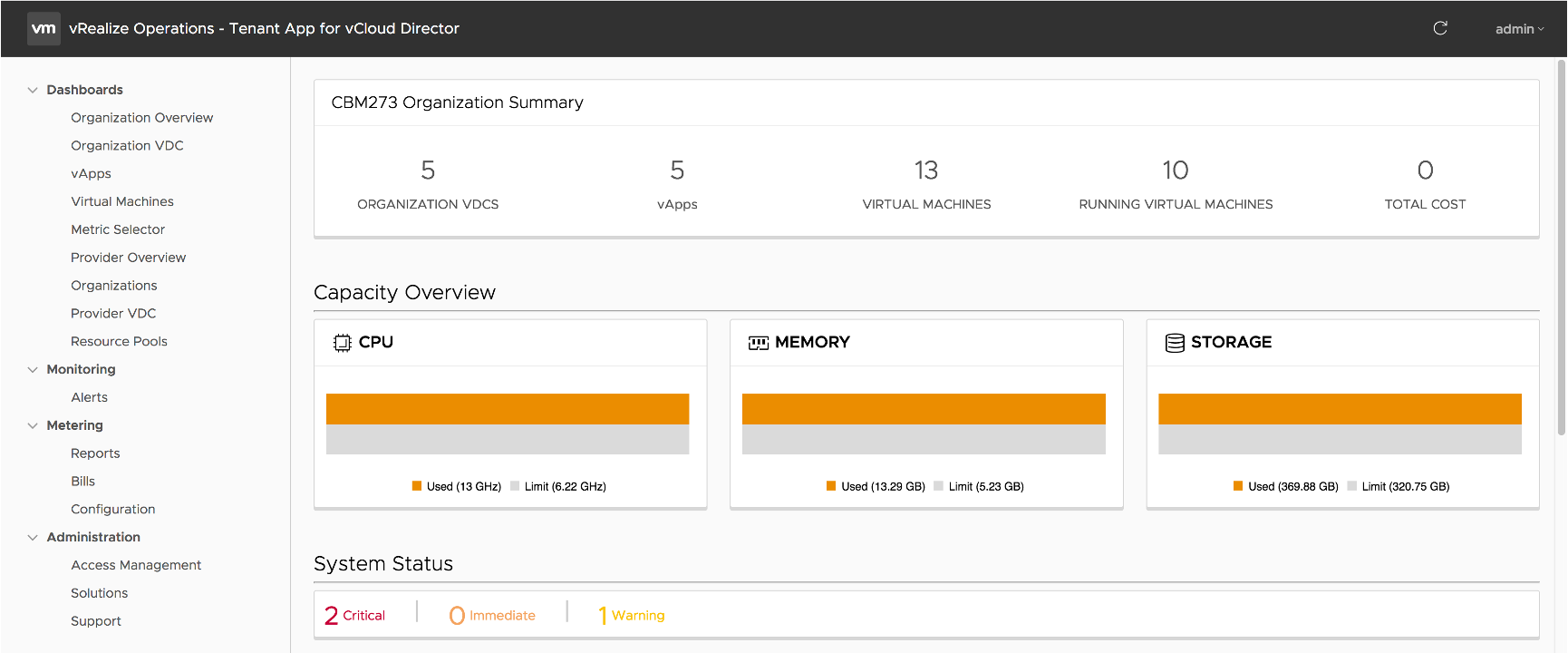 NEW pricing and metering capabilities with vRealize Operations Tenant ...