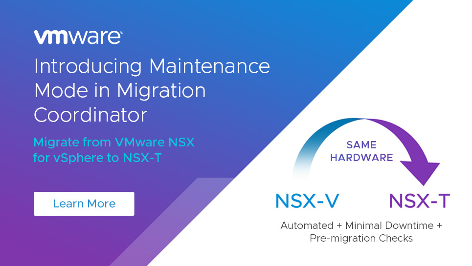 How To Use Automated Maintenance Mode In Migration Coordinator
